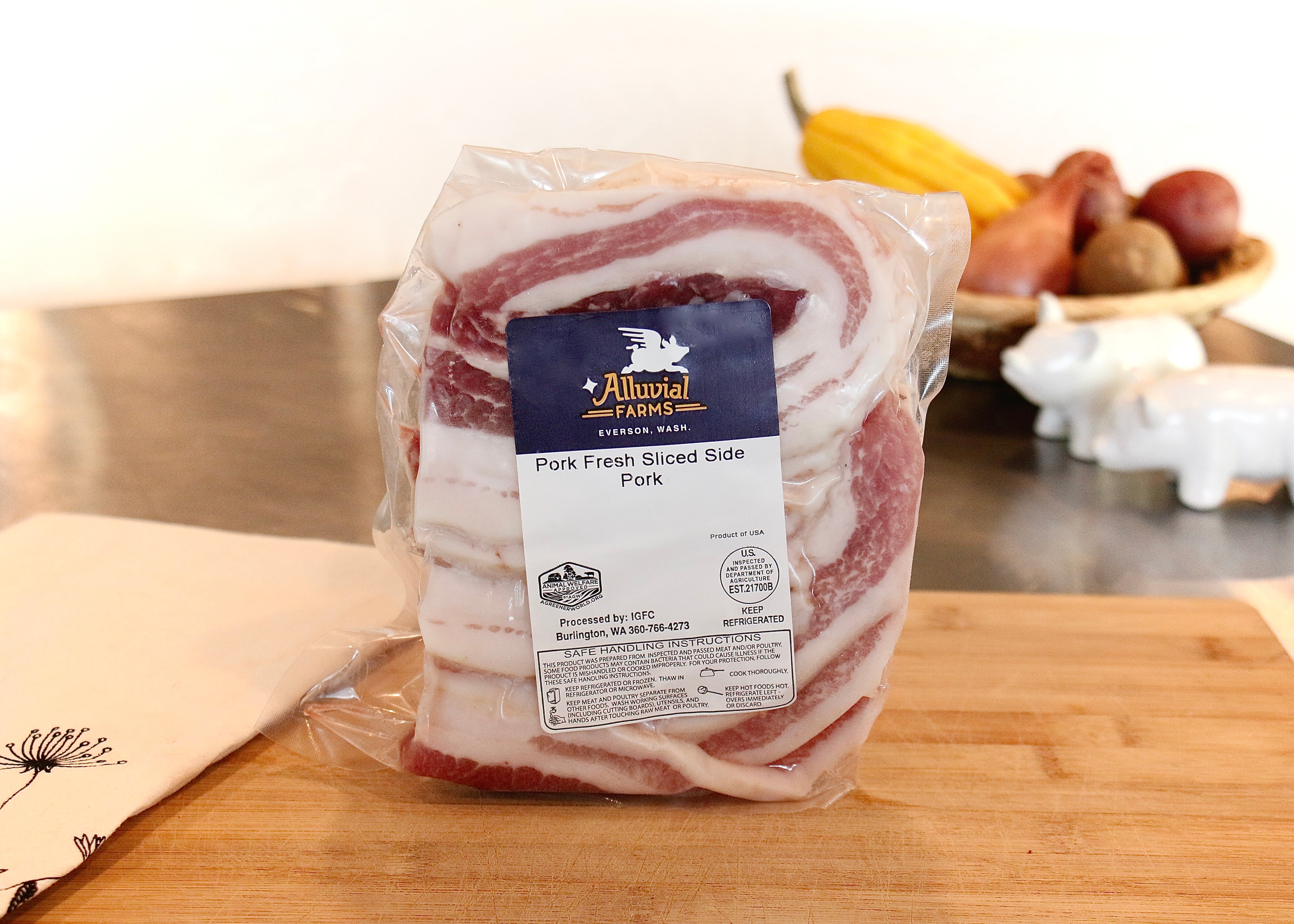 Fresh Belly - Sliced – Alluvial Farms